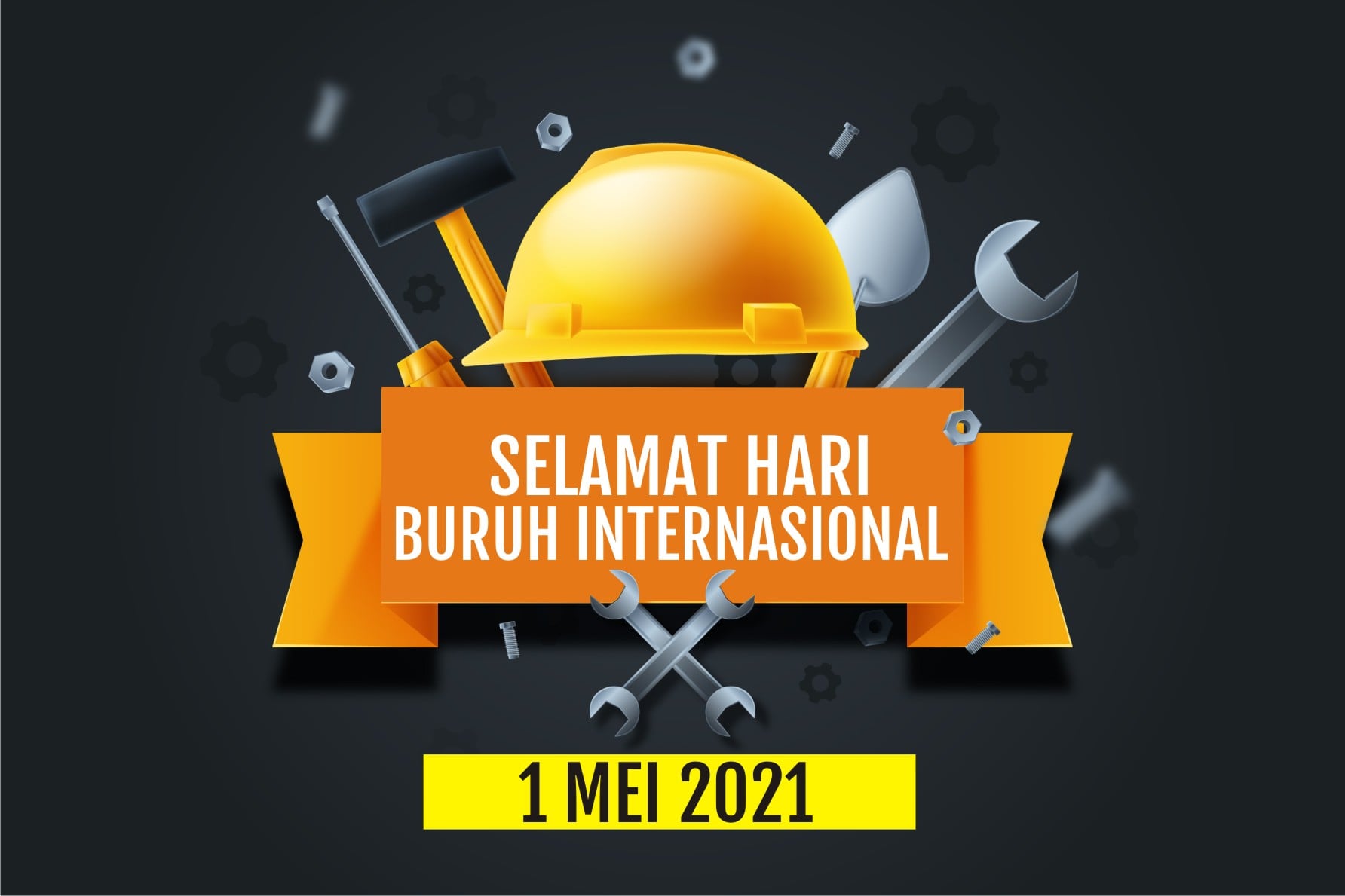 Gambar dan Poster Hari Buruh 2021 Keren - Berita Warganet