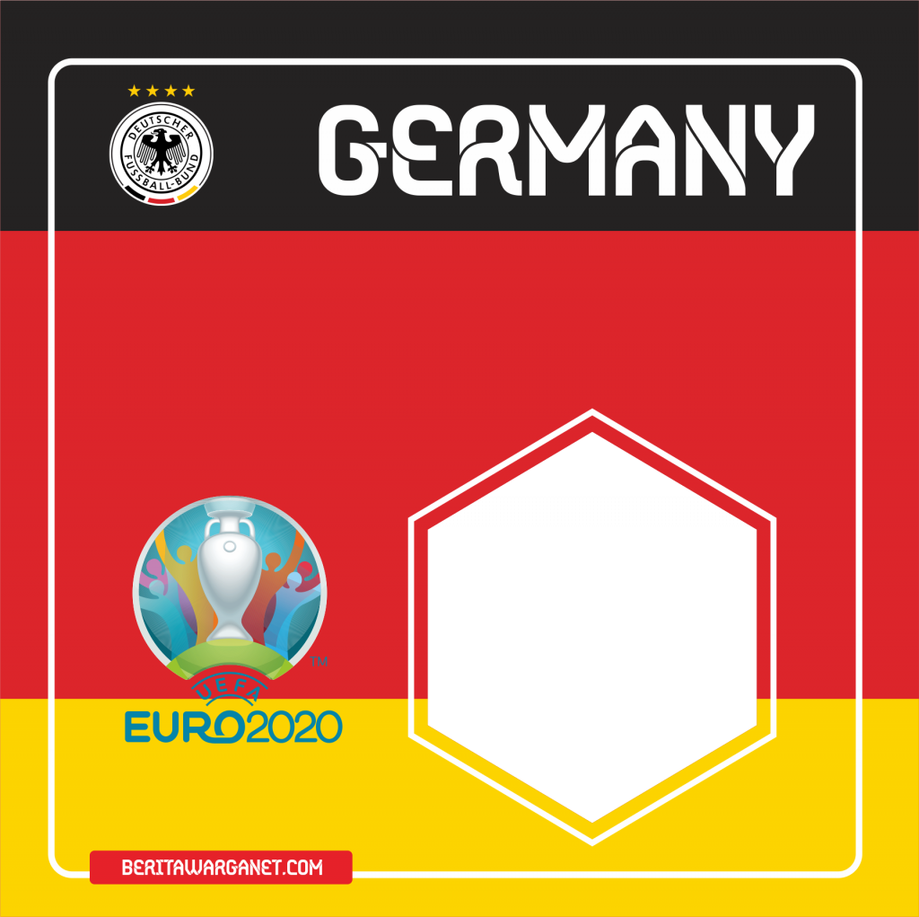 Free Download Twibbon Euro 2020, 16 Besar - Berita Warganet