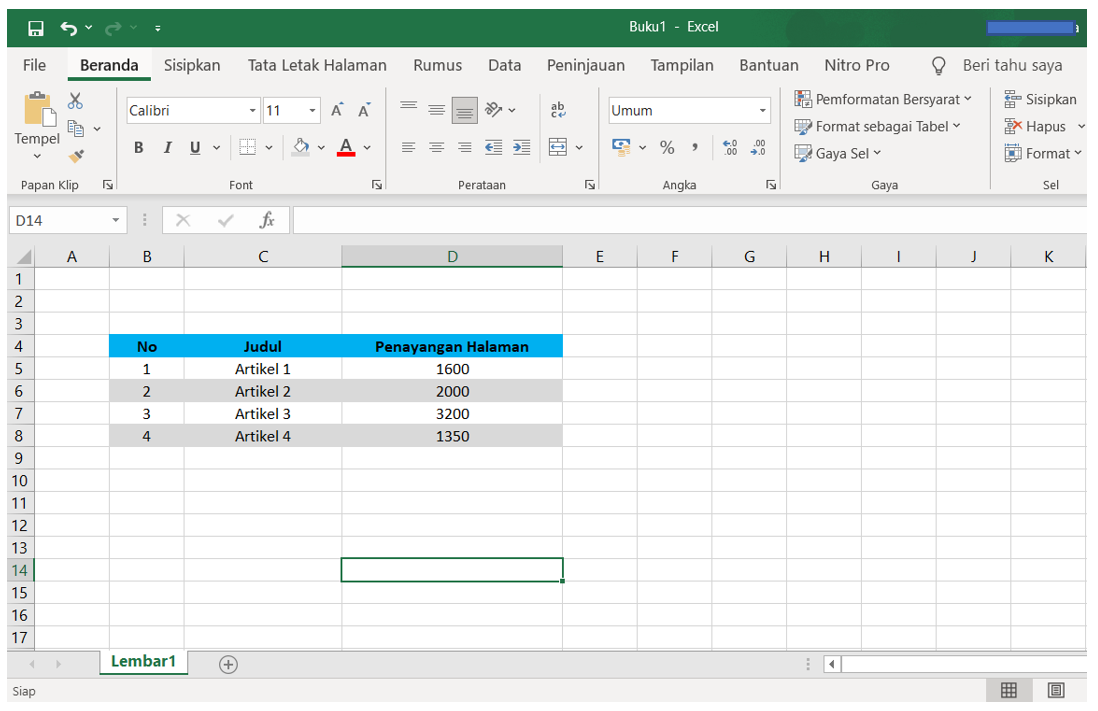 Tutorial Microsoft Office Excel Dasar, Pengenalan - Berita Warganet