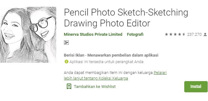 Daftar Aplikasi Edit Foto Sketsa Untuk Android iPhone Dan PC - Berita ...