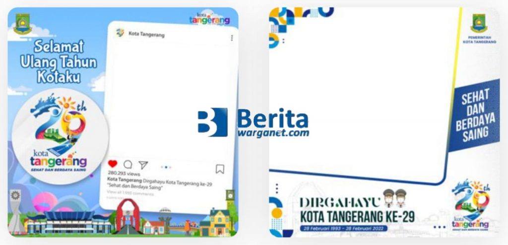 Makna Logo HUT Kota Tangerang yang ke-29 Tahun 2022
