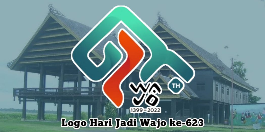 Logo Hari Jadi Wajo Tahun 2022 ke-623, Format PNG PDF JPG