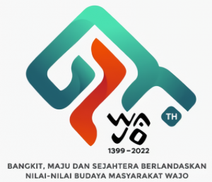 Logo Hari Jadi Wajo Tahun 2022 ke-623, Format PNG PDF JPG