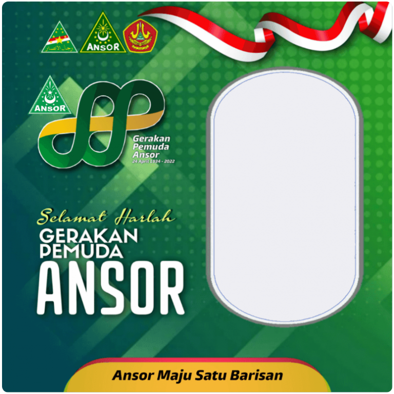 Bingkai Foto HUT GP Ansor ke-88, Rekomendasi Tahun 2022