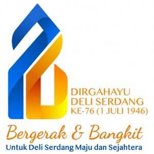 Download Logo HUT Deli Serdang ke-76 Tahun 2022, PNG PDF JPG