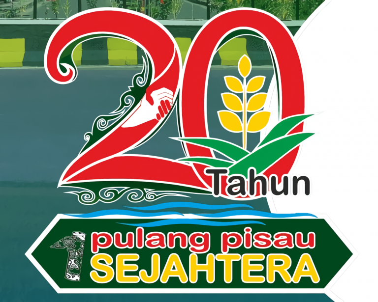 Download Logo HUT Pulang Pisau ke-20 Tahun 2022, PNG PDF JPG