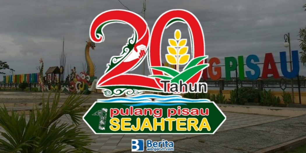 Download Logo HUT Pulang Pisau ke-20 Tahun 2022, PNG PDF JPG