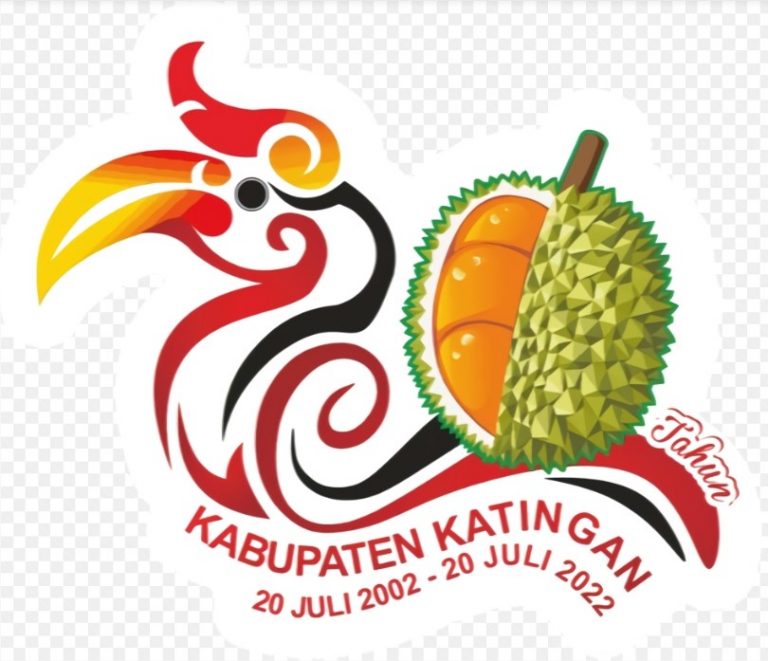 Logo HUT Katingan ke-20 Tahun 2022, Download Format PNG