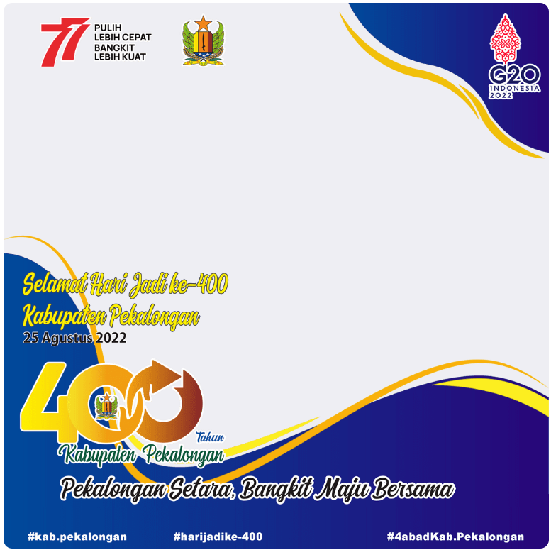 Link Twibbon Hari Jadi Pekalongan ke-400 Tahun 2022, Klik Disini