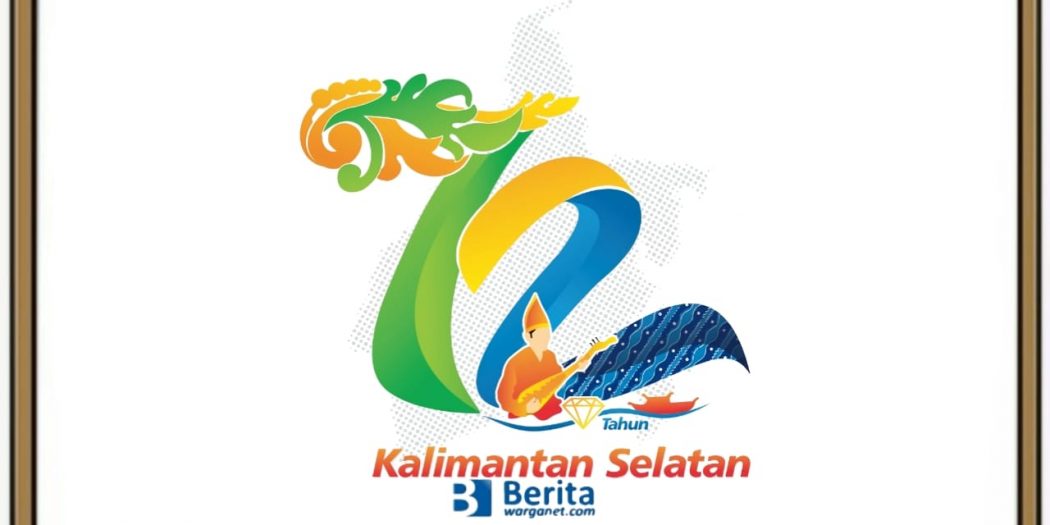 Logo HUT Provinsi Kalsel ke-72 Tahun 2022, Download Format PNG