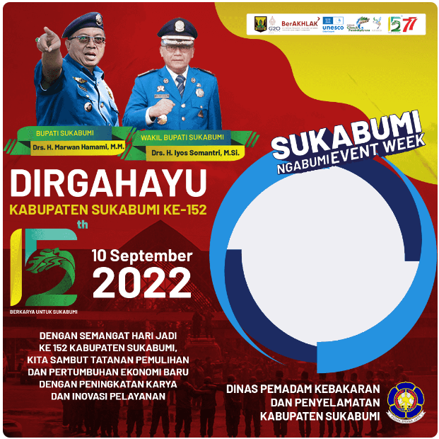 5 Link Twibbon Hari Jadi Sukabumi ke-152 Tahun 2022, Klik Disini 5 Link Twibbon Hari Jadi Sukabumi ke-152 Tahun 2022, Klik Disini